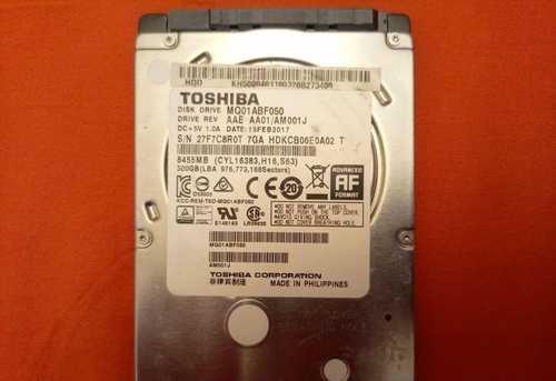 Жесткий диск Toshiba 500 гб MQ01ABF050