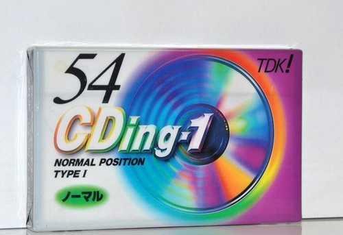 Аудиокассеты TDK CDing-1 54 japan market (3071)