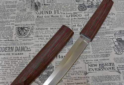Нож Танто с ножнами х12мф/микарта