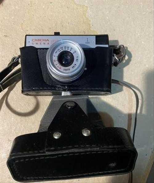 Плёночный фотоаппарат Смена и набор для проявки