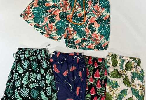 Летние пляжные шорты плавки мужские