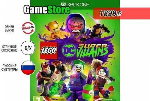 Б/у lego DC Super-Villains (Xbox, русские субтитры