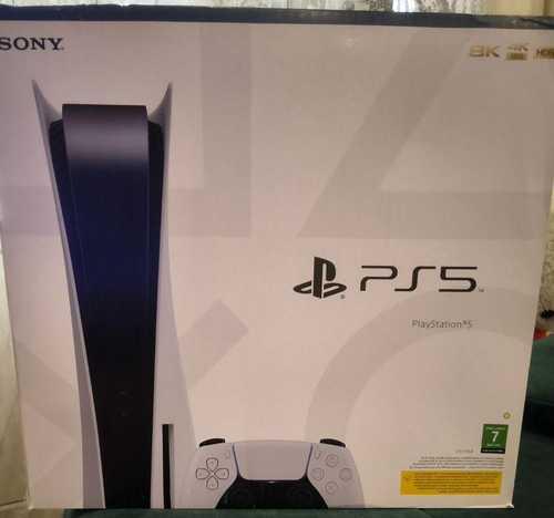 Sony playstation 5 ps5 с дисководом 3 джойстика