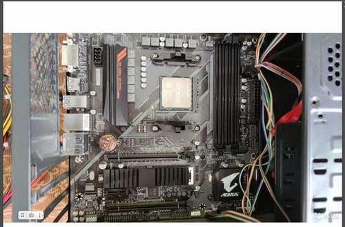 Материнская платаGigabyte b450 Aorus M (Soket AM4)