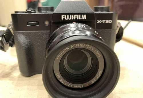 Fujifilm xt20 fujinon 35mm f2