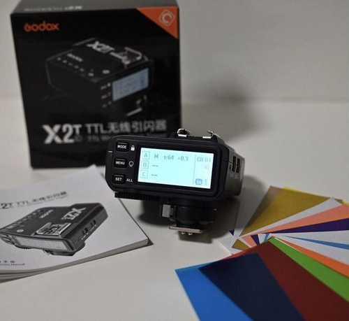 Синхронизатор Godox X2T-C + цветные фильтры