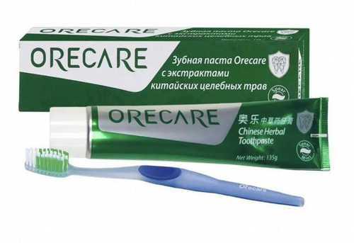 Зубная паста "Orecare", в наборах с зубной щёткой