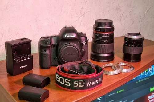 Canon 5d mark III c набором объективов