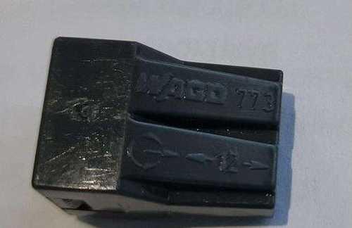Клеммник wago на 2, 4, 6 проводов с пастой