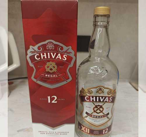 Коробка с бутылкой Chivas Regal 12 1 л