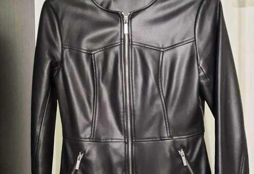 Новая кожаная куртка Zara S
