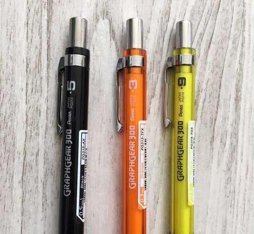 Карандаш механический pentel graphgear 300