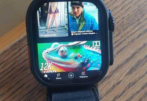 Apple watch ultra на андроиде (смотри видеообзор)