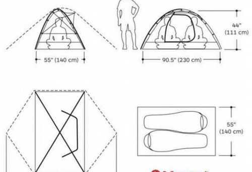 Marmot Catalyst 2P. Новая в упаковке