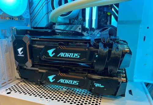 GTX 1080 TI Aorus 11Gb x2 Sli