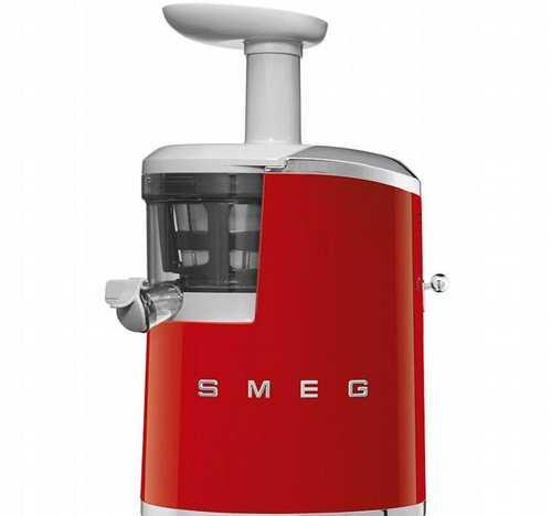 Шнековая соковыжималка Smeg SJF01rdeu красный