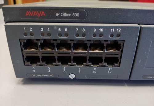 Атс avaya IP Office 500 system server