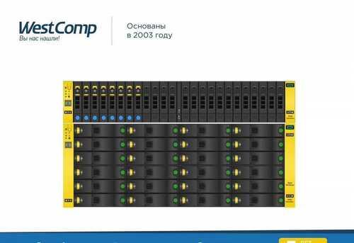 Система хранения HP 3PAR 7400с 2-n 8x1.92TB+24х3TB