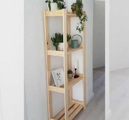 Стеллаж IKEA деревянный