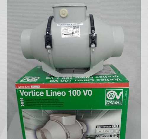 Канальный вентилятор Vortice Lineo 100 VO