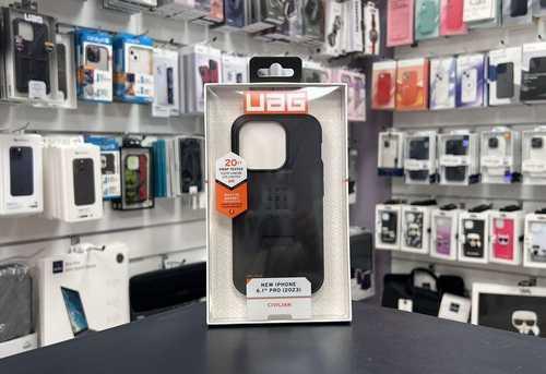 Чехол UAG Civilian для iPhone 15 Pro 6.1 Black