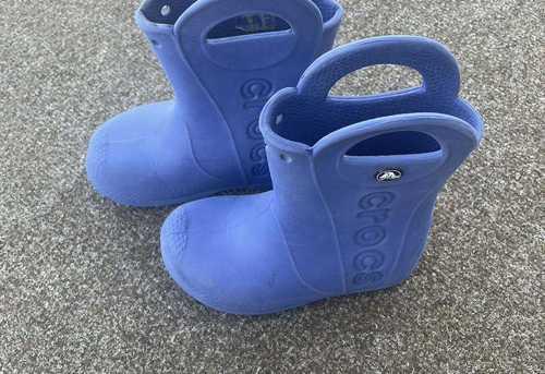 Сапоги резиновые Crocs c10