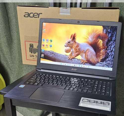 Acer озу 8гб 2SSD 240гб 4x2.3гц Pentium Gold 15.6"