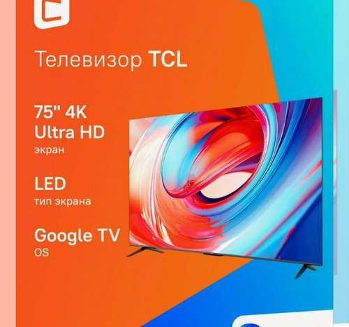 Телевизор 75 дюймов tcl