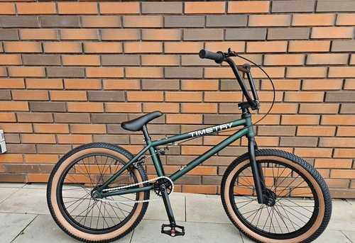 Велосипед timetry BMX зеленый