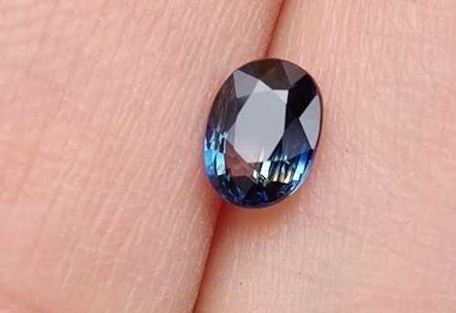 Негретый Полихромный сапфир 0.75ct