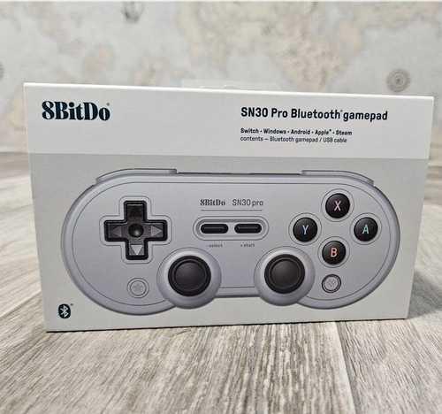 Геймпад 8bitdo SN30 Pro, новый