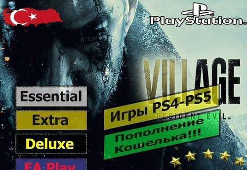 Подписка PS Plus/Resident Evil Village