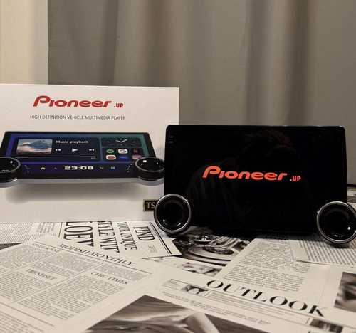 Магнитола 2 din android с крутилками Pioneer