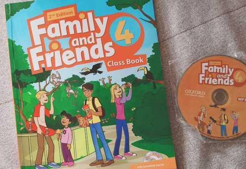 Учебник Family and Friends 4 +2cd англ.яз
