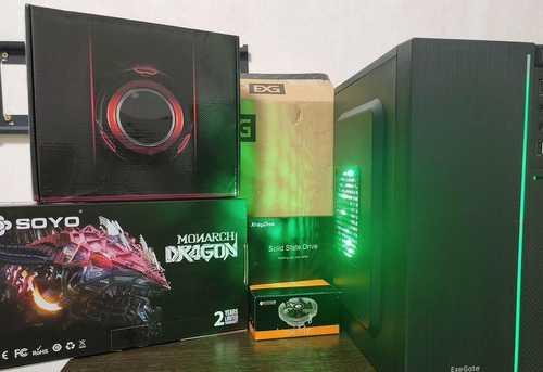 Игровой пк 8/16ядер, озу32гб, rx580 8гб, ssd