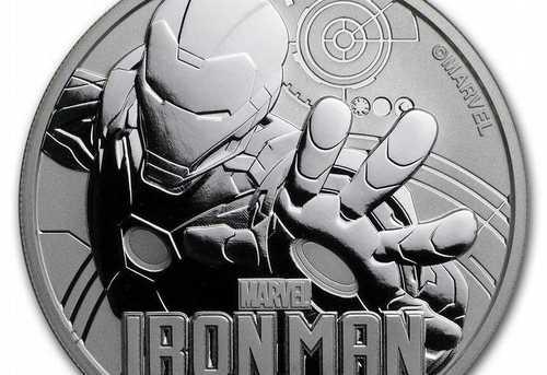 Серебряные монеты серии "Marvel"