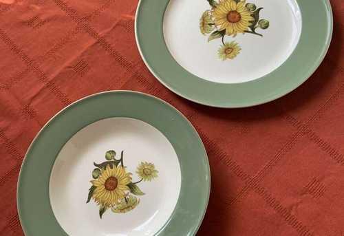 Тарелки Wedgwood Sunflower винтаж