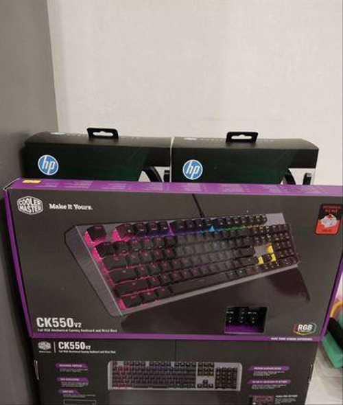 Игровая механическая клавиатура Cooler master