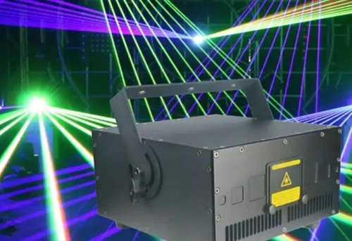 Лазер 10 Вт 40 kpps Цветной для шоу Xi10w40k