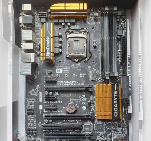 Материнская плата gigabyte ga z97x ud3h