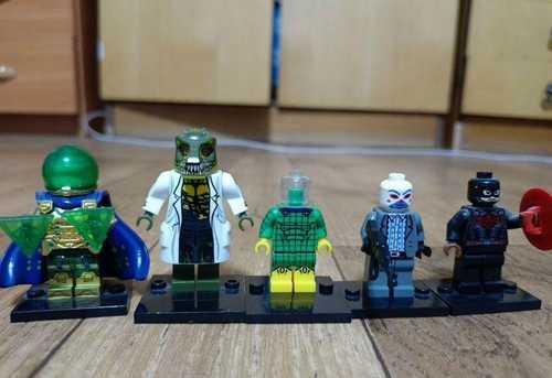Lego злодеи минифигурки