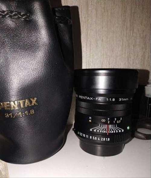 Pentax-FA 1:1.8 31mm AL