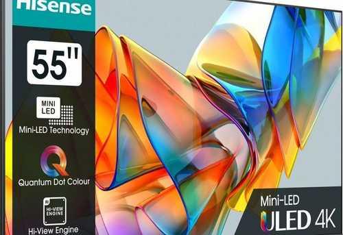 Телевизор Hisense 55U6KQ темно-серый 4K Ultra HD