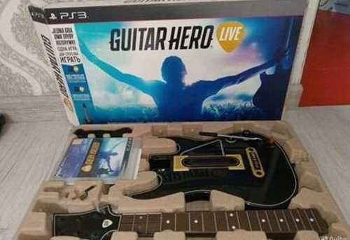 Guitar hero live гитара + донгл + диск