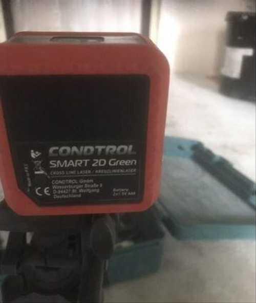 Продам лазерный уровень condtrol smart 2d green