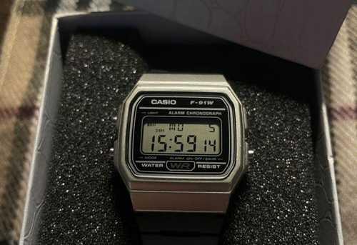 Электронные часы Casio f-91w оригинал