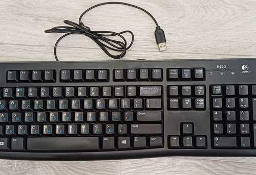 Клавиатура проводная Logitech K120