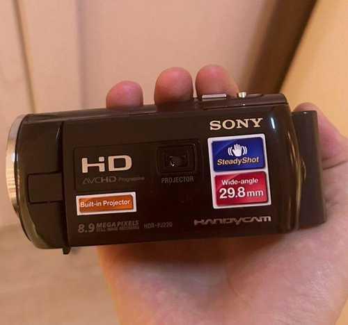 Видеокамера sony hdr pj220e