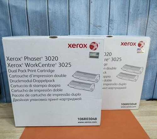 Картридж лазерный Xerox 106R03048 черный новый