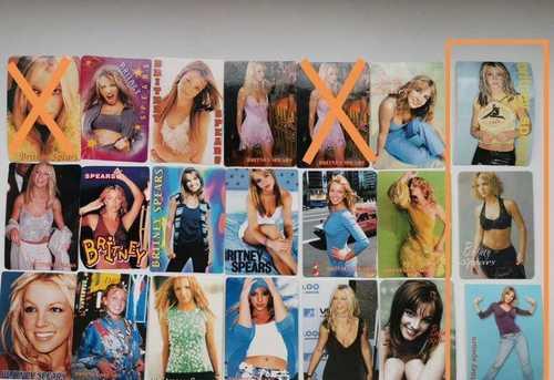 Наклейки, открытки Britney Spears